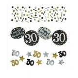 Amscan Gold Sparkling Confetti, 34-Piece, 3-Pack, New Year's - Walmart.com