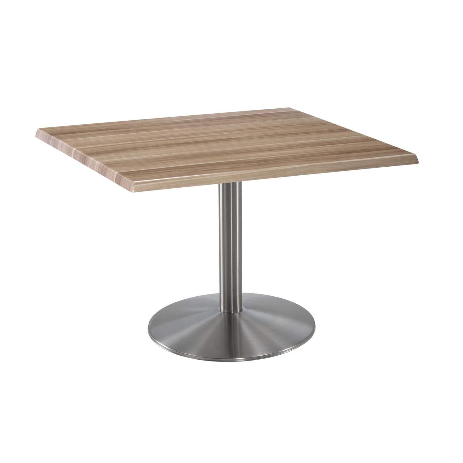 30" Tall OD214 Indoor/Outdoor All-Season Table with 36" Diameter White ...