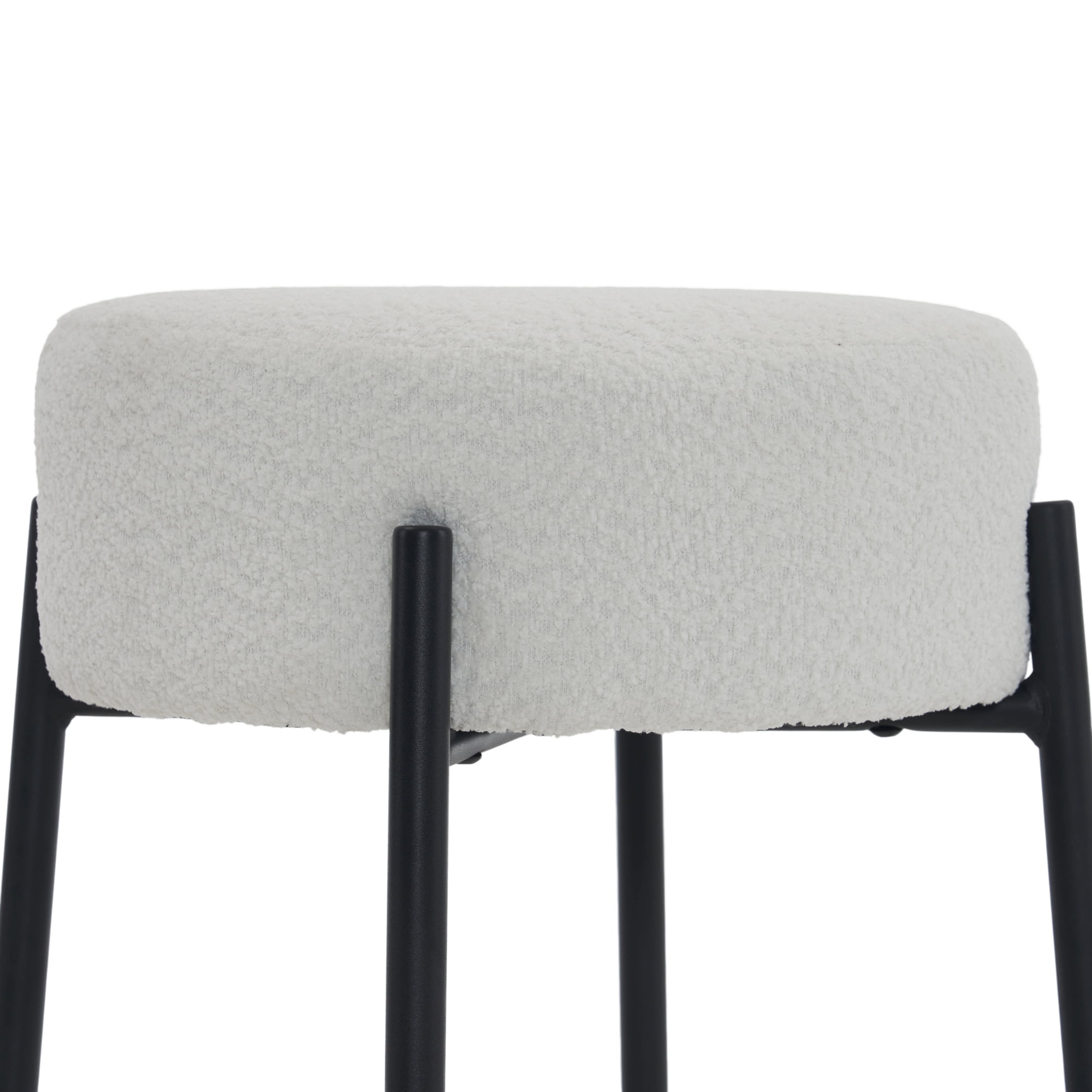 30 Tall Upholstered Bar Stools - Set of 2 | Contemporary Design with ...