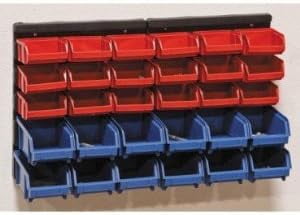 30 Wall Mounted Small Parts Storage Bins - Walmart.com