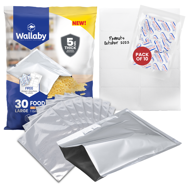 Inteplast Group Get Reddi Food & Poly Bag, 10 x 8 x 24, 22-Quart, 1.00 ...