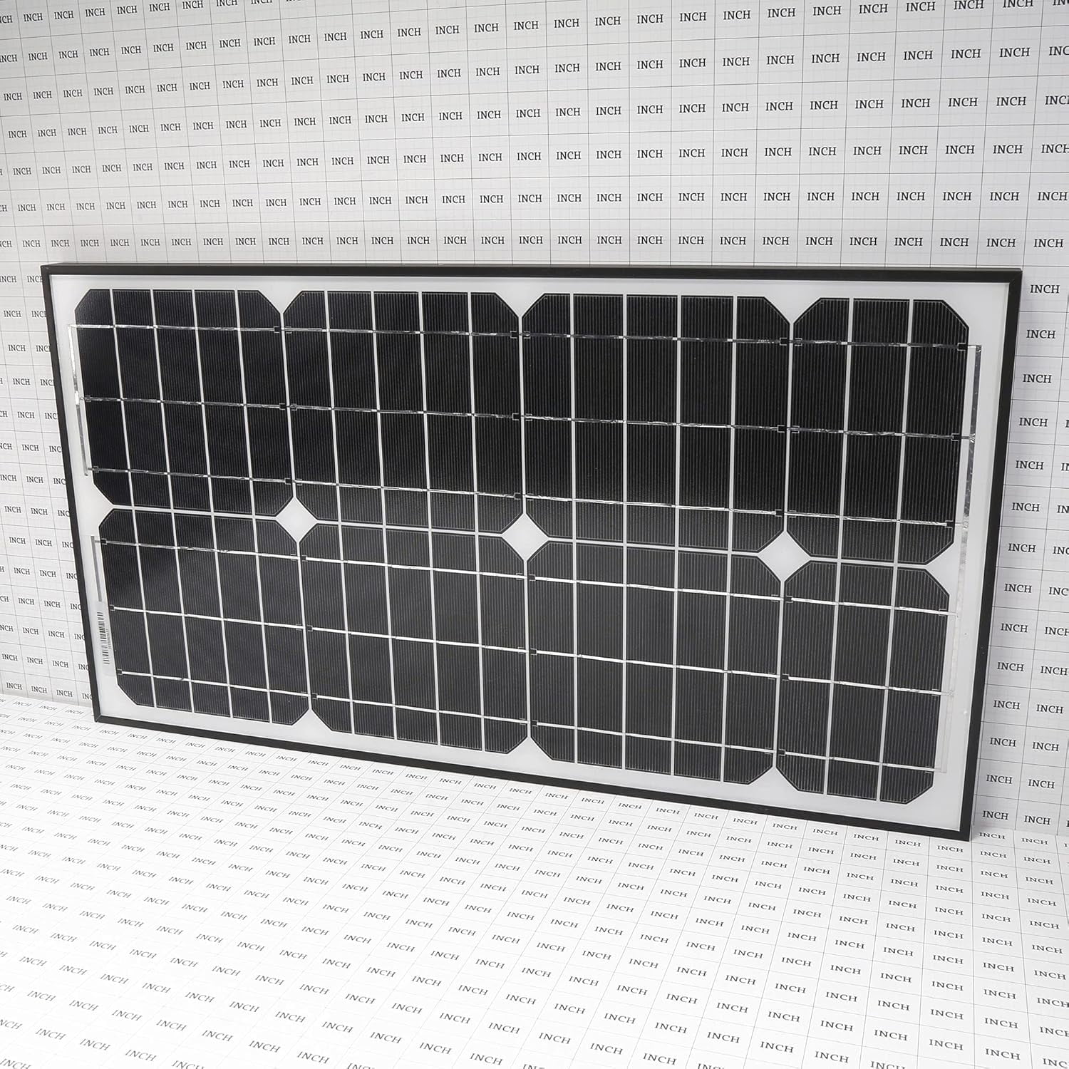 30 Watt 12 Volt Solar Panel with Mount Bracket and Needed Installation ...