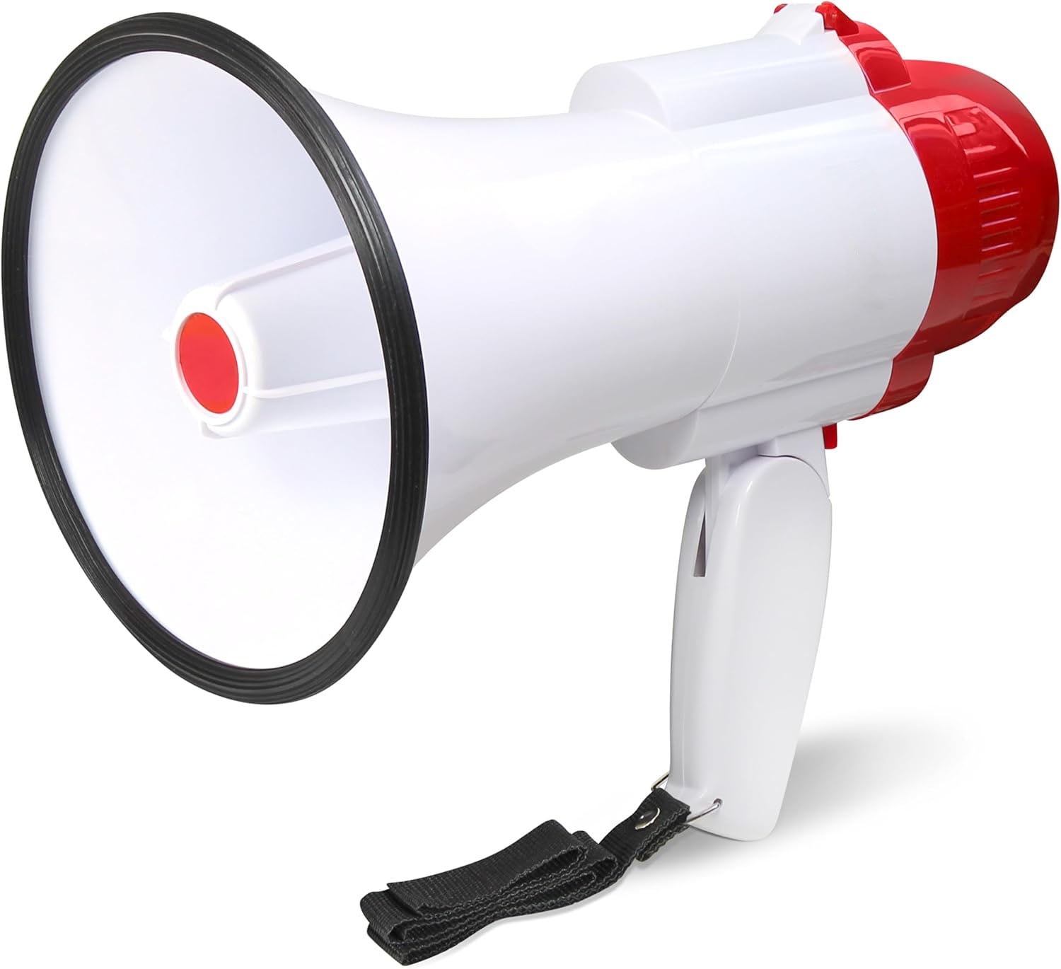 30 Watt Megaphone Bullhorn With Siren & Music, Lightweight Mini Bull ...