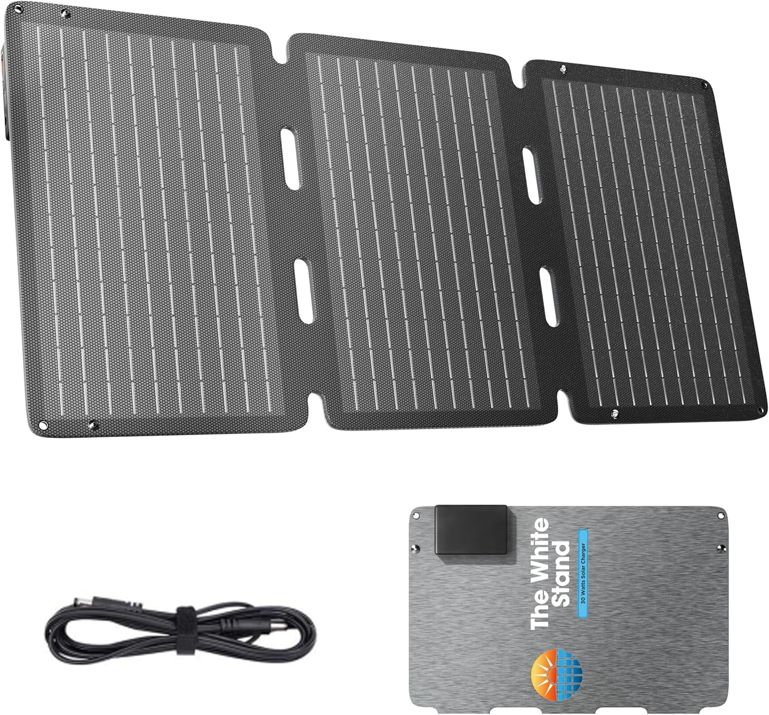 30 Watt Panel Solar Charger USB, 30w Portable Solar Panel, 12 Volt ...