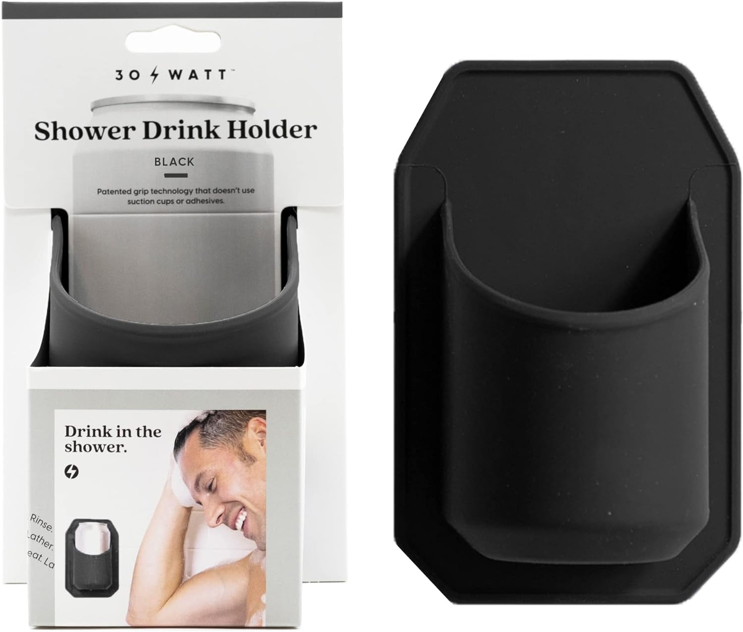 30 Watt Sudski, Shower Drink Holder for Beer Can | Trademark Silicone ...