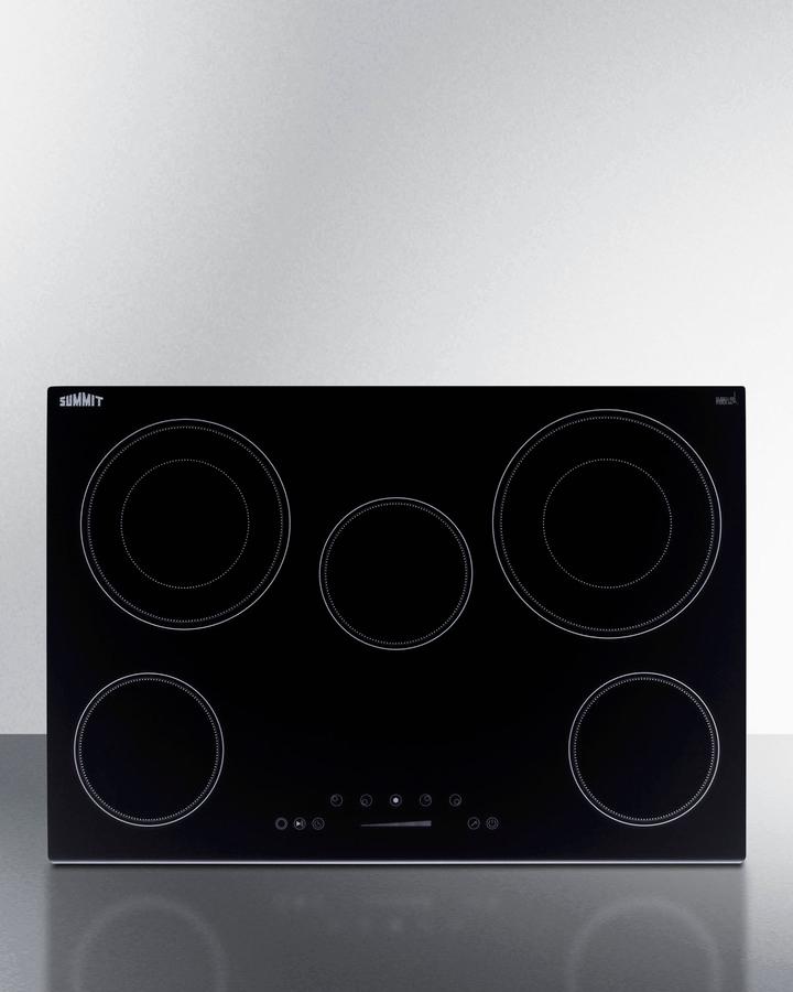 30" Wide 208-240V 5-Burner Radiant Cooktop, Black - Walmart.com