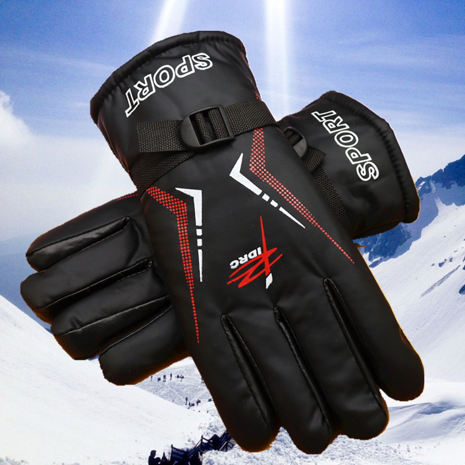 -30℉ Winter Thermal Gloves Touchscreen Ski Gloves Waterproof Windproof ...