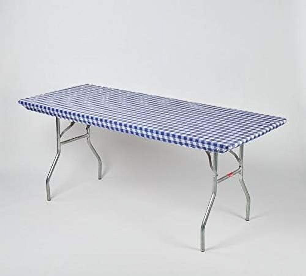 30" X 96" Blue & White Gingham Check Kwik Covers-6 Pack - Walmart.com