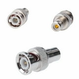 30 X Bnc Male To Rca Female Coaxial Connector For Cctv Security Camera ...