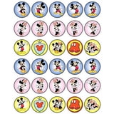 30 X Edible Cupcake Toppers Themed Of Collecti Of Edible Cake Decoratis ...
