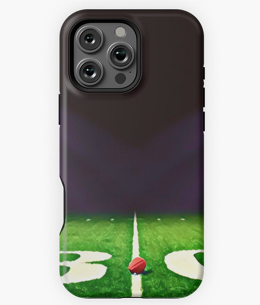 30 Yard Line Football Field Sports Fan Phone Case for iPhone 16 15 14 ...