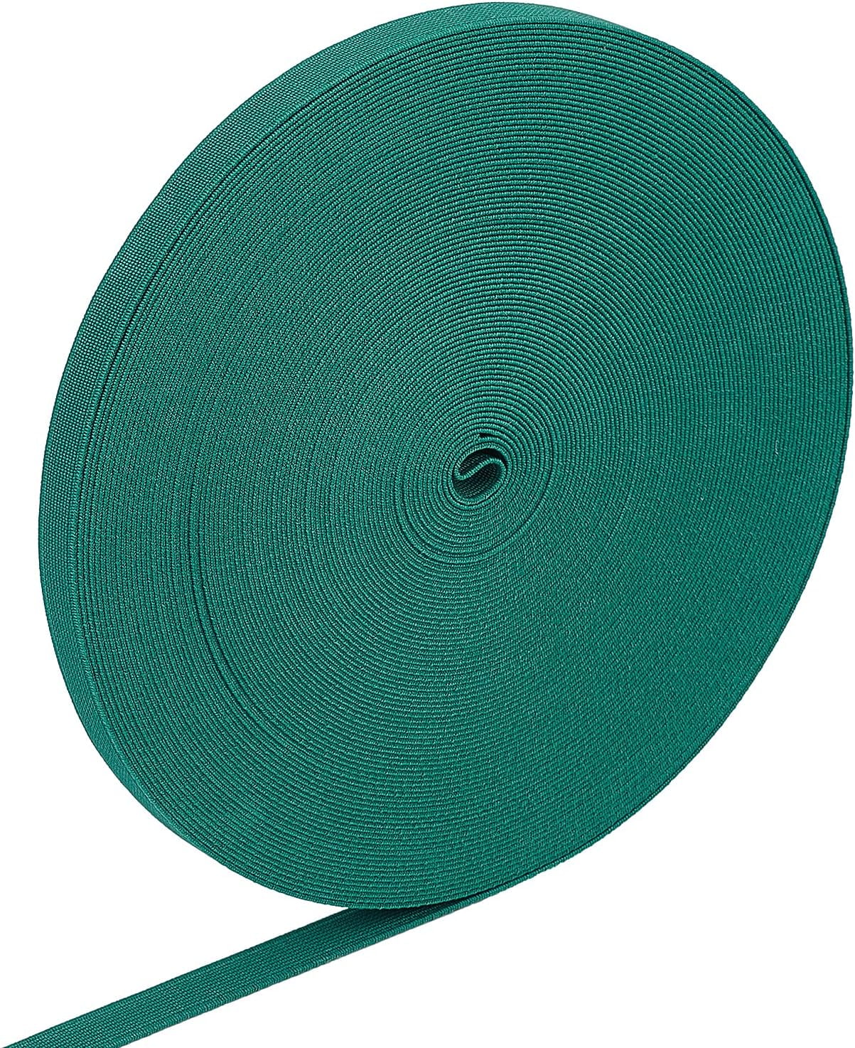 30 Yards 27m 0.6 Inch 15mm Dark Green High Elasticity Sewing Band Spool ...