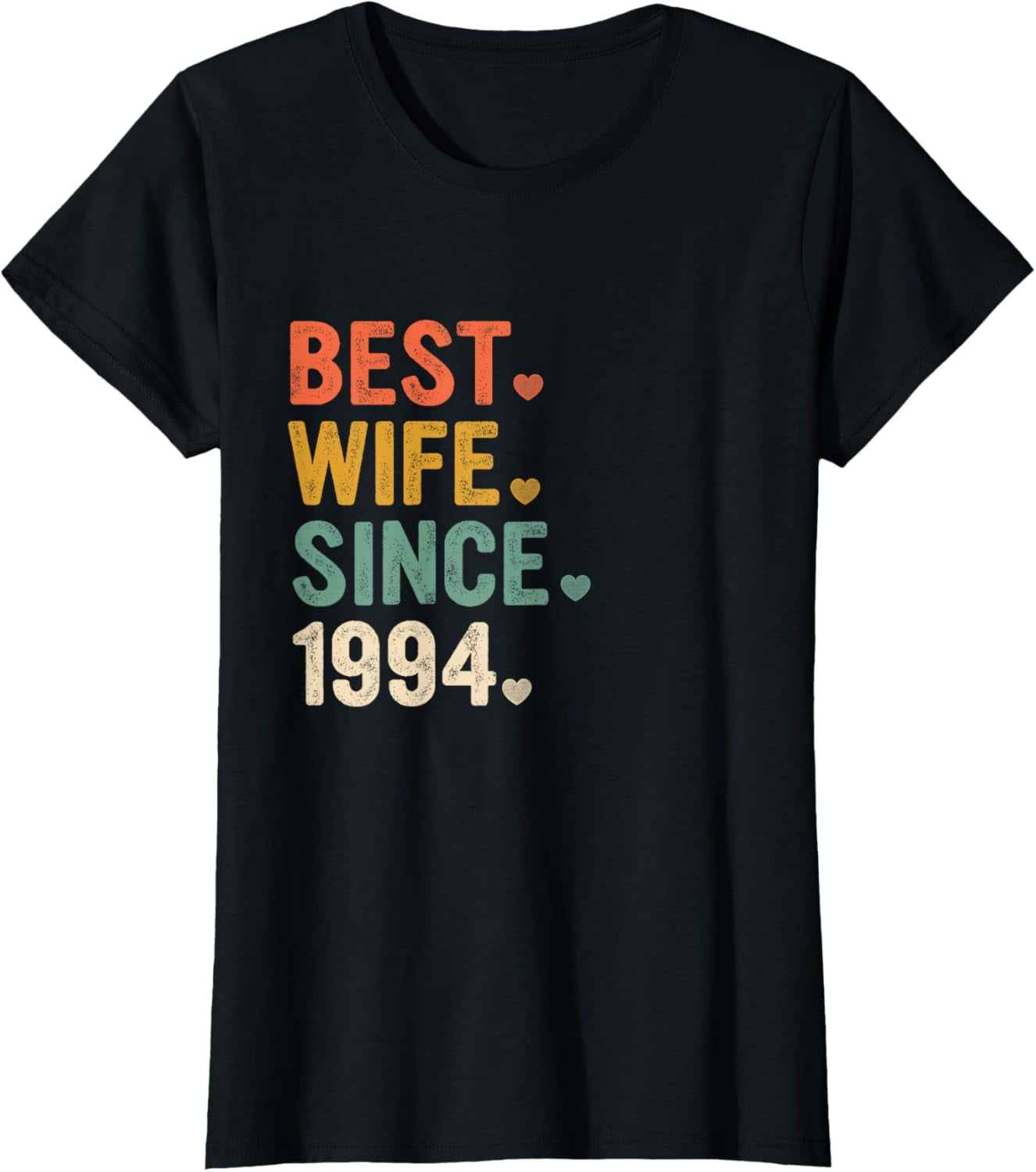 30 Years Anniversary for Her Best Wife Since 1994 T-Shirt - Walmart.com