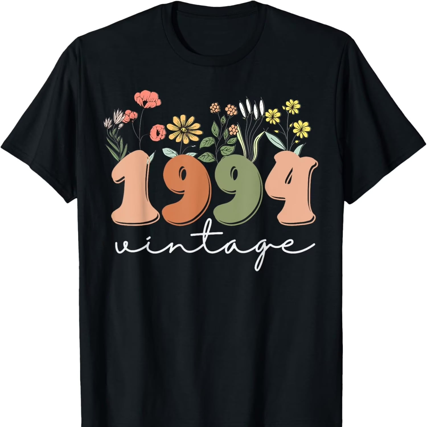 30 Years Old Vintage 1994 30th Birthday T1EE Wildflower WoM1en T-S1Hirt ...