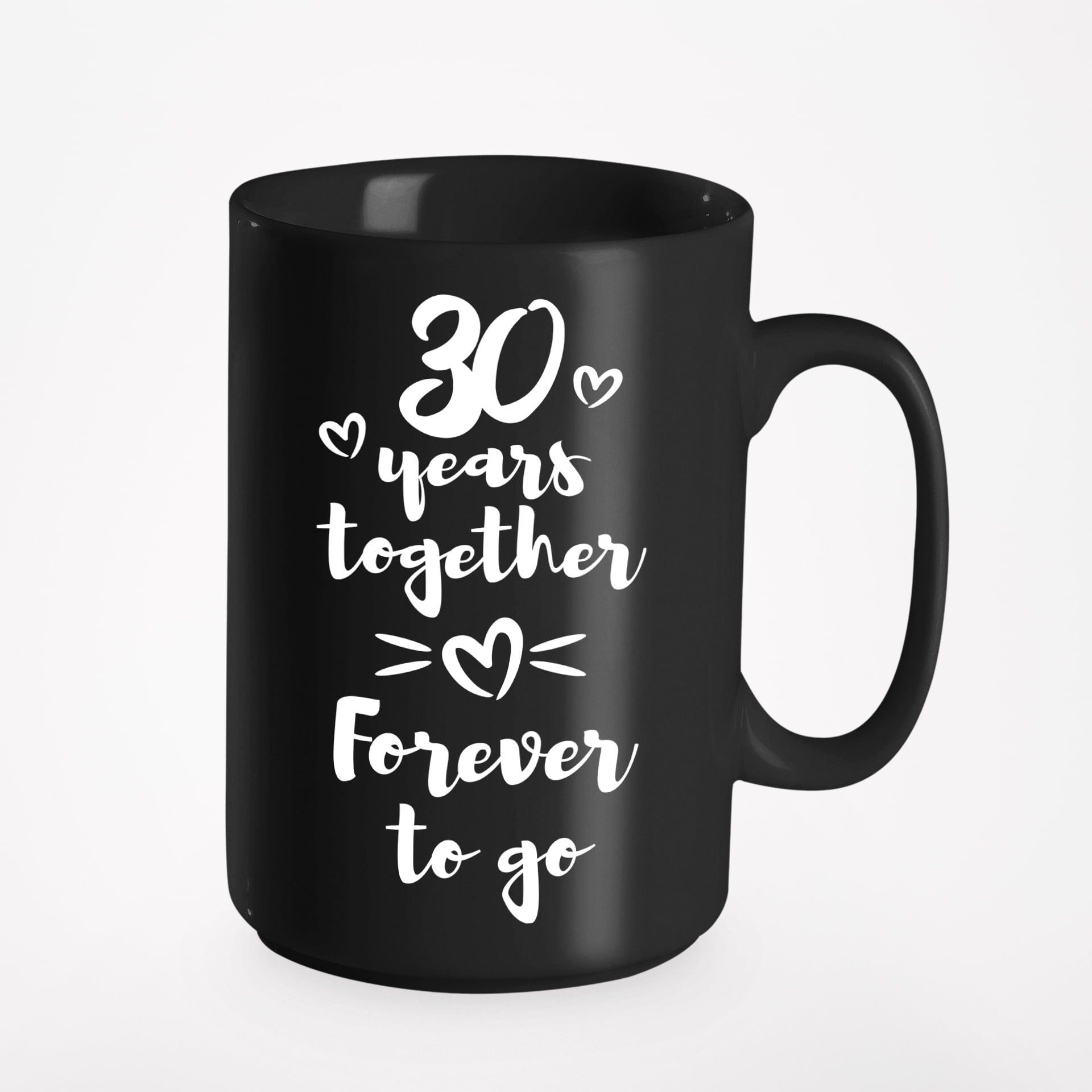 30 Years Together Forever To Go Wedding & Marriage Anniversary ...