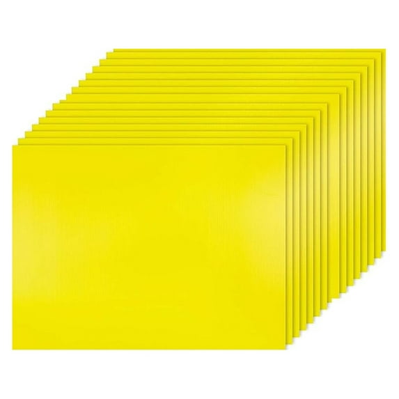 30 Yellow Sign 12 x 18 icnh x 4 mm Corrugated Plastic Sign, Bundle of ...