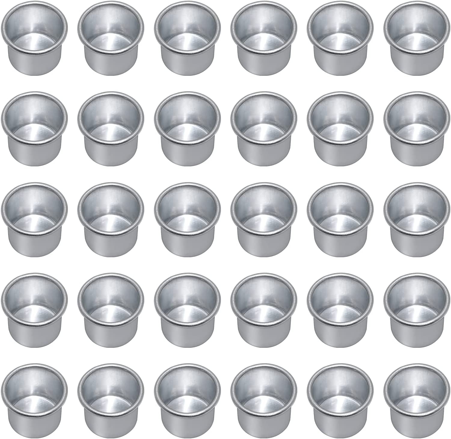 of 30 candle holders for stick candles, metal candle holders, small ...