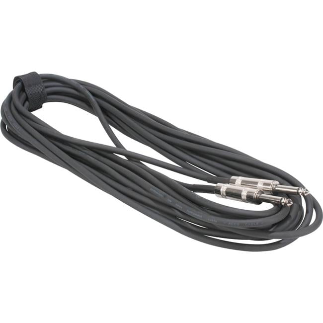 30 ft. 0.25 in. Male to Male Mono Instrument Cable - Walmart.com
