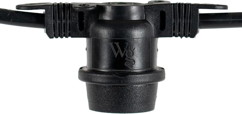 30-ft 10 Socket E26 Commercial Patio Light Stringer, Heavy Duty ...