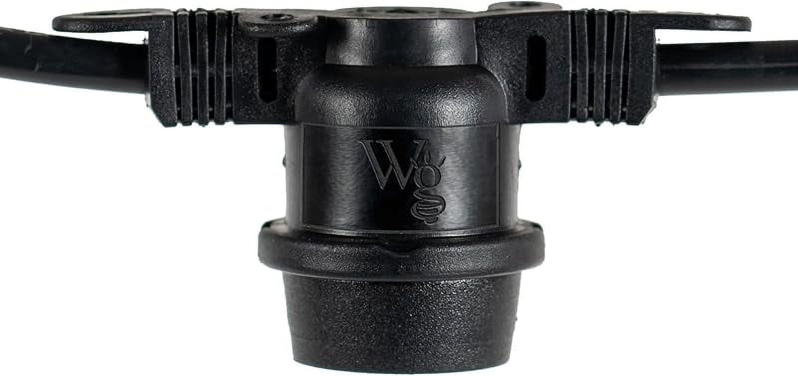 30-ft 15 Socket E26 Commercial Patio Light Stringer, Heavy Duty ...