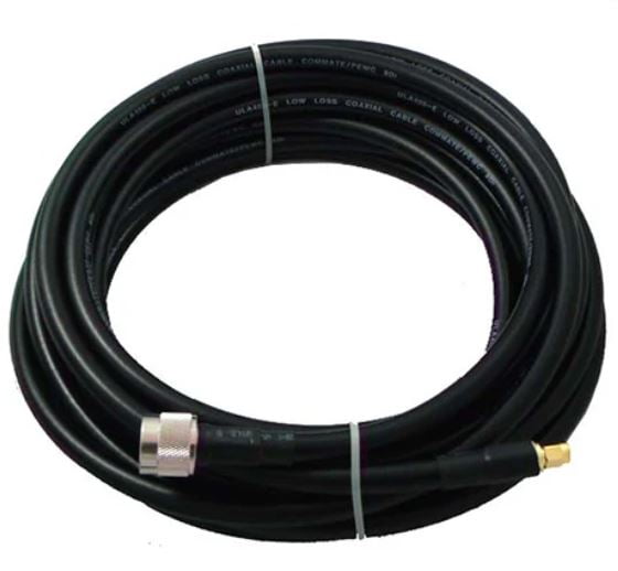 30 ft LMR 400-series Equivalent Low Loss Cable, N-Male to RP-SMA-Male ...