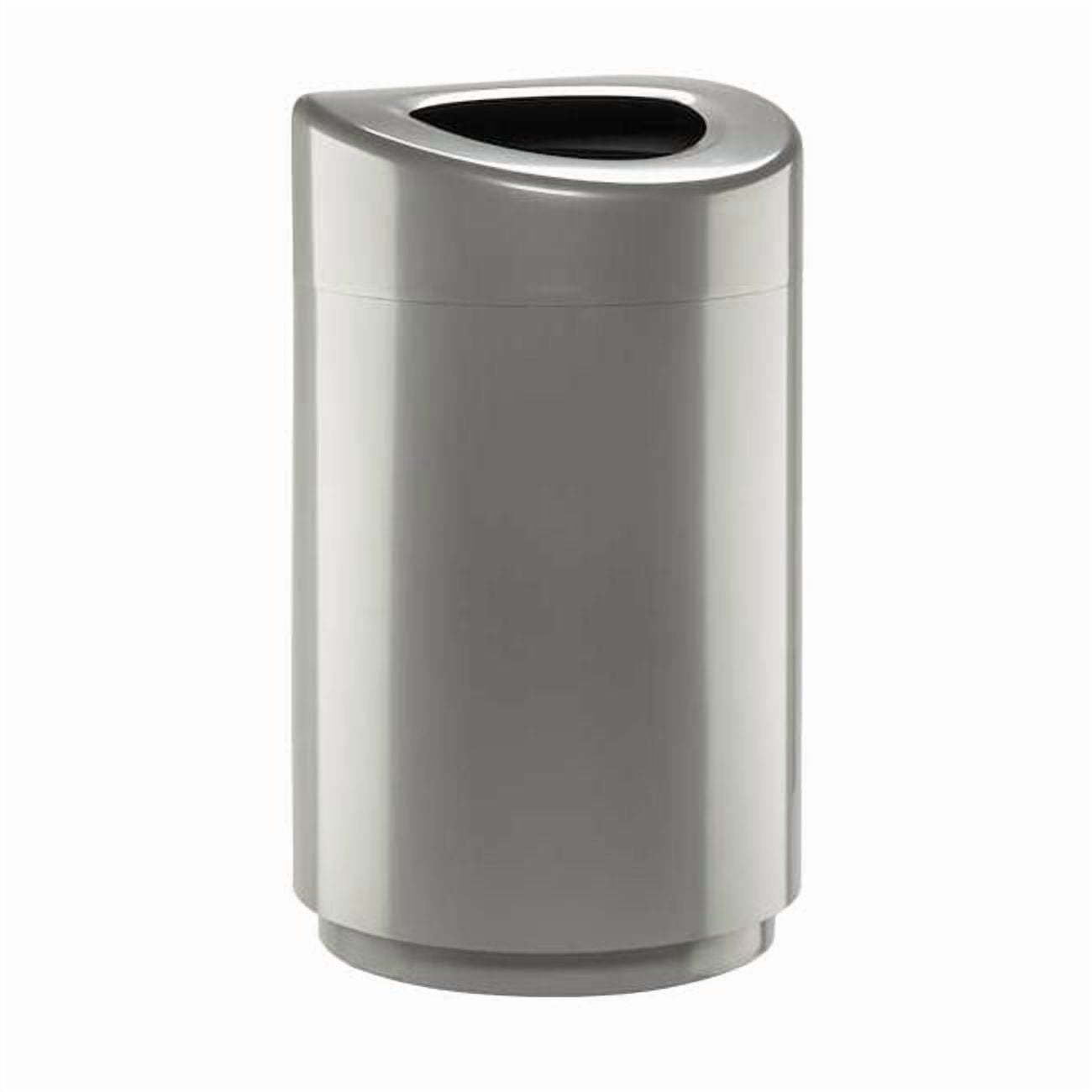30 gal Open Top Receptacle - Silver - 33.25 x 20 x 20 in. - Walmart.com