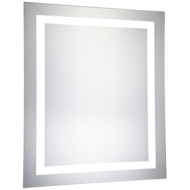30 in. 15 watt 5000K LED Dimmable Rectangle Mirror - Walmart.com