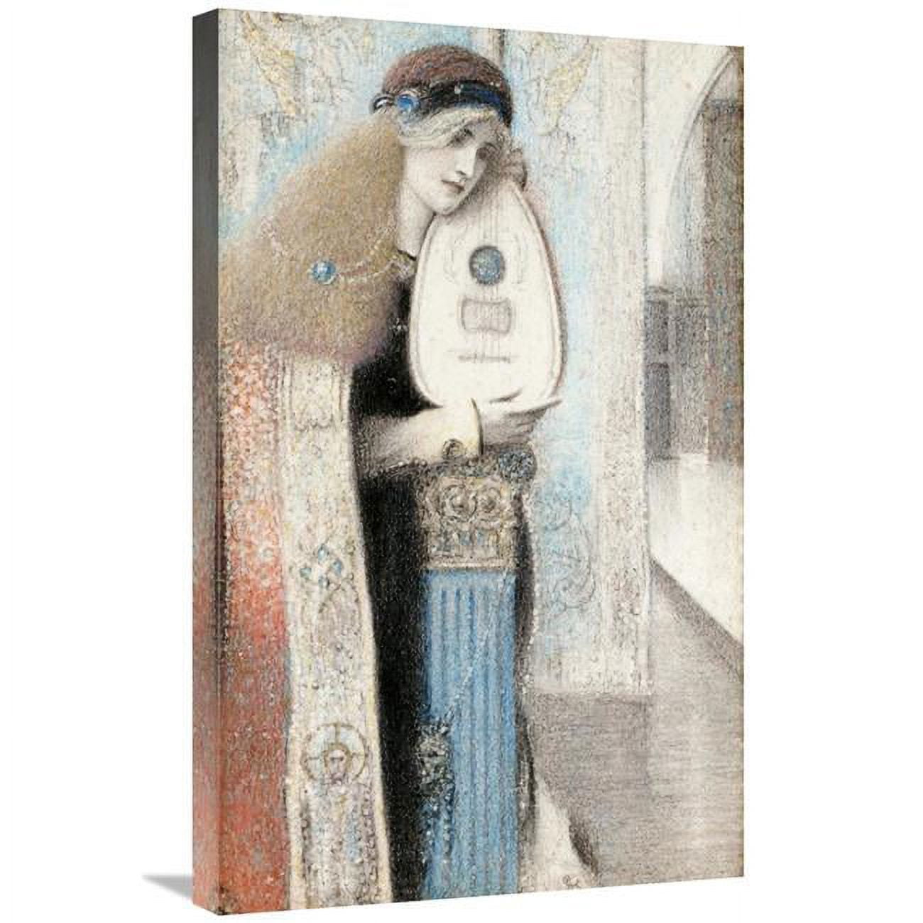30 in. A Musician Art Print - Fernand Khnopff - Walmart.com