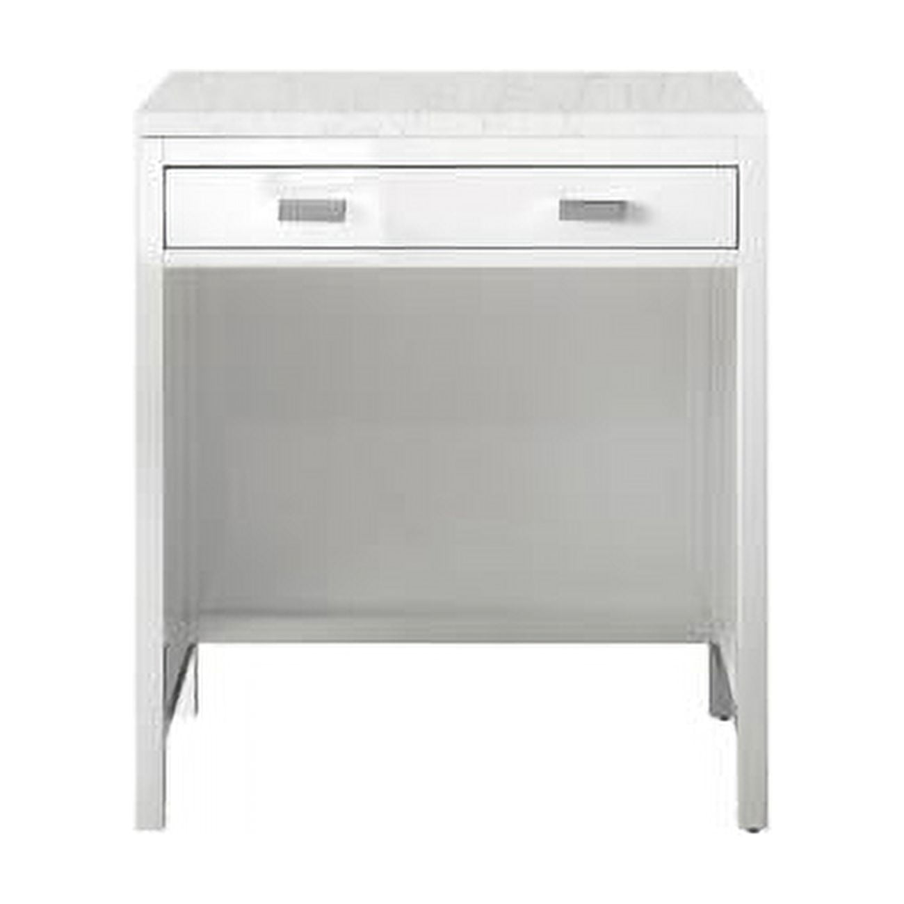 30 in. Addison Free-standing Countertop Unit with 3 cm Eternal Jasmine ...