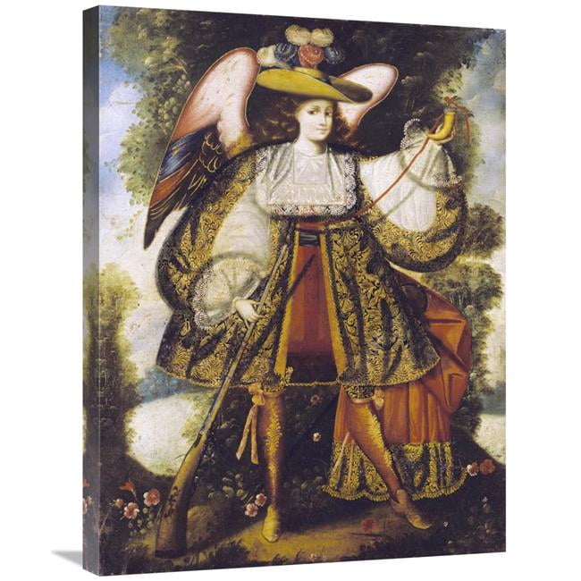 30 in. Arcangel Con Arcabuz Art Print - Cuzco School - Walmart.com