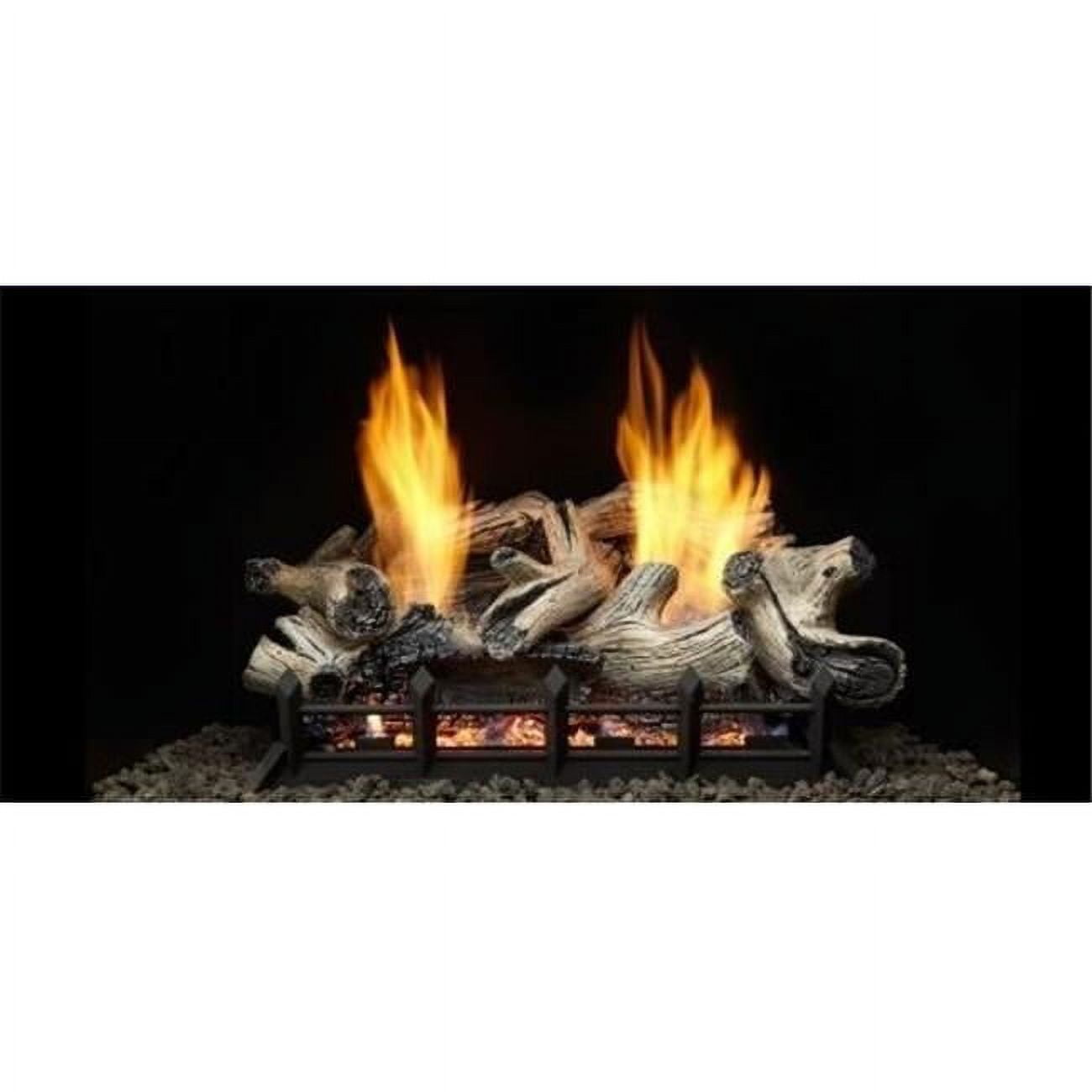 30 in. Beachcomber Burncrete Refractory Log Set for Natural Blaze VF 24 ...