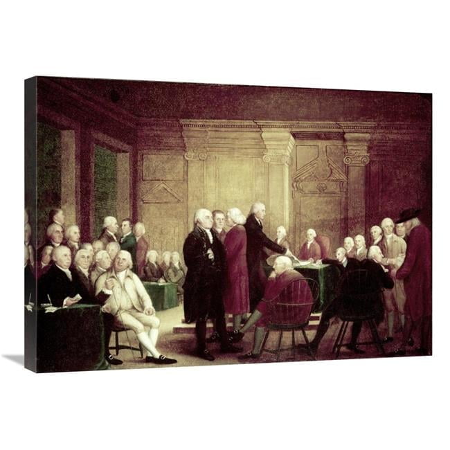 30 in. Congress Voting Independence, C. 1784 - 1788 Art Print - Robert Pine - Walmart.com