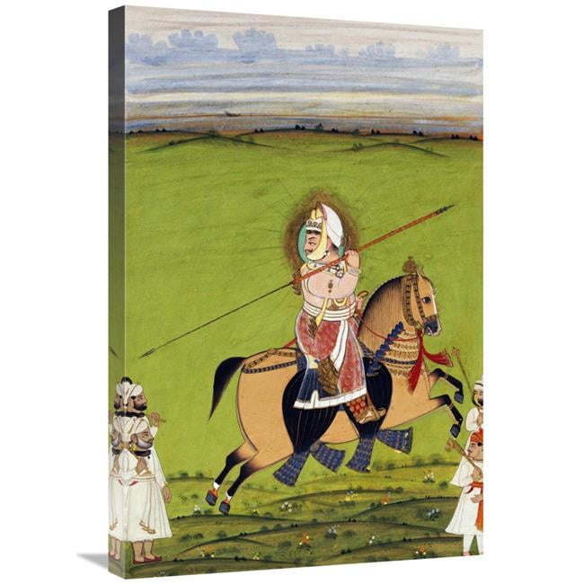 30 in. Equestrian Portrait of Maharana Jawan Singh Art Print - Tara ...