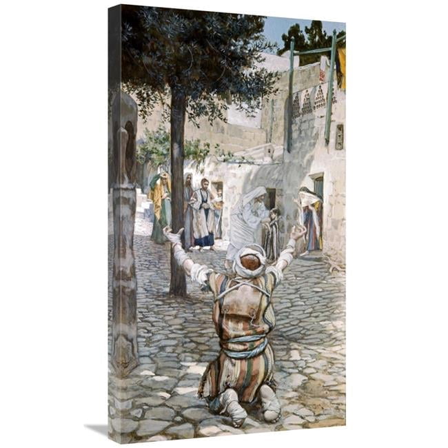 30 in. Healing the Leper at Capernaum Art Print - James Tissot ...