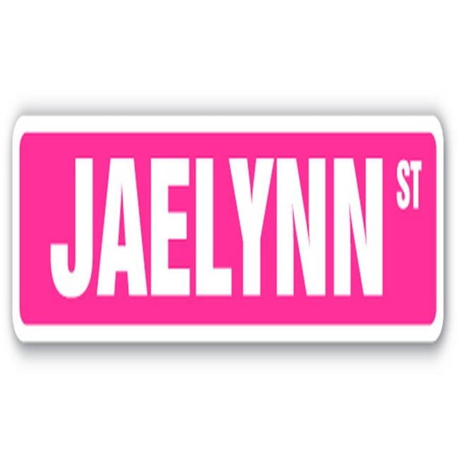 30 in. Jaelynn Street Childrens Name Room Sign - Walmart.com