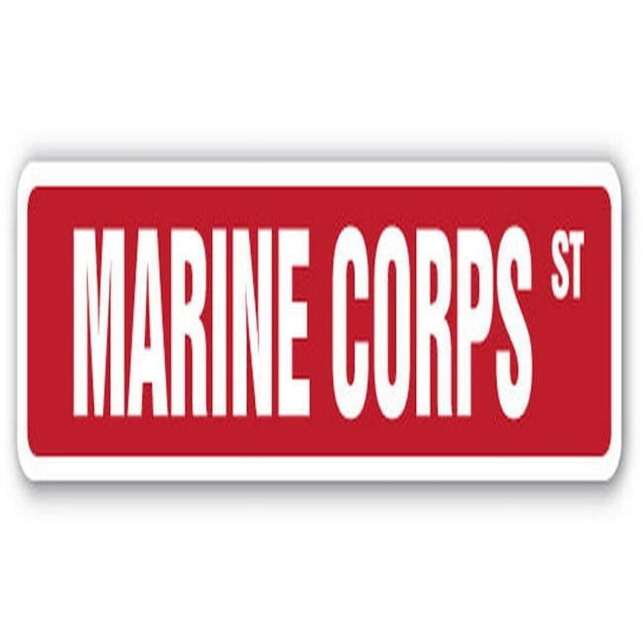 30 in. Marine Corps Street Sign - Usmc Soldier Military Service ...