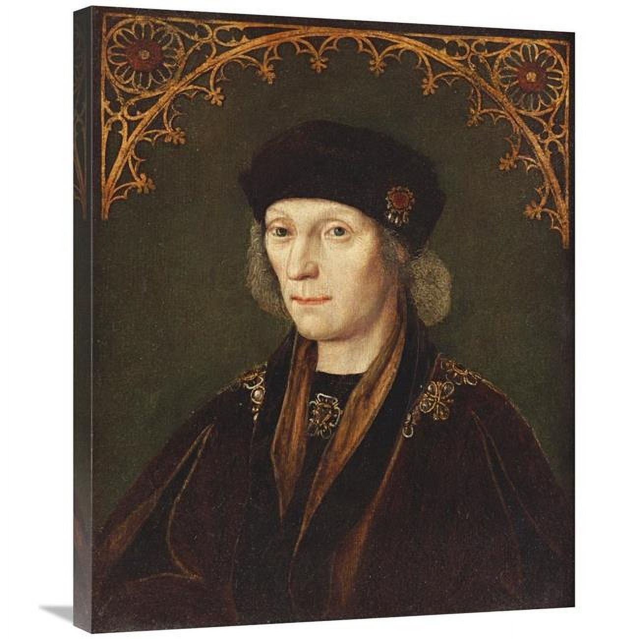 30 in. Portrait of King Henry VII Art Print - Flemish School - Walmart.com