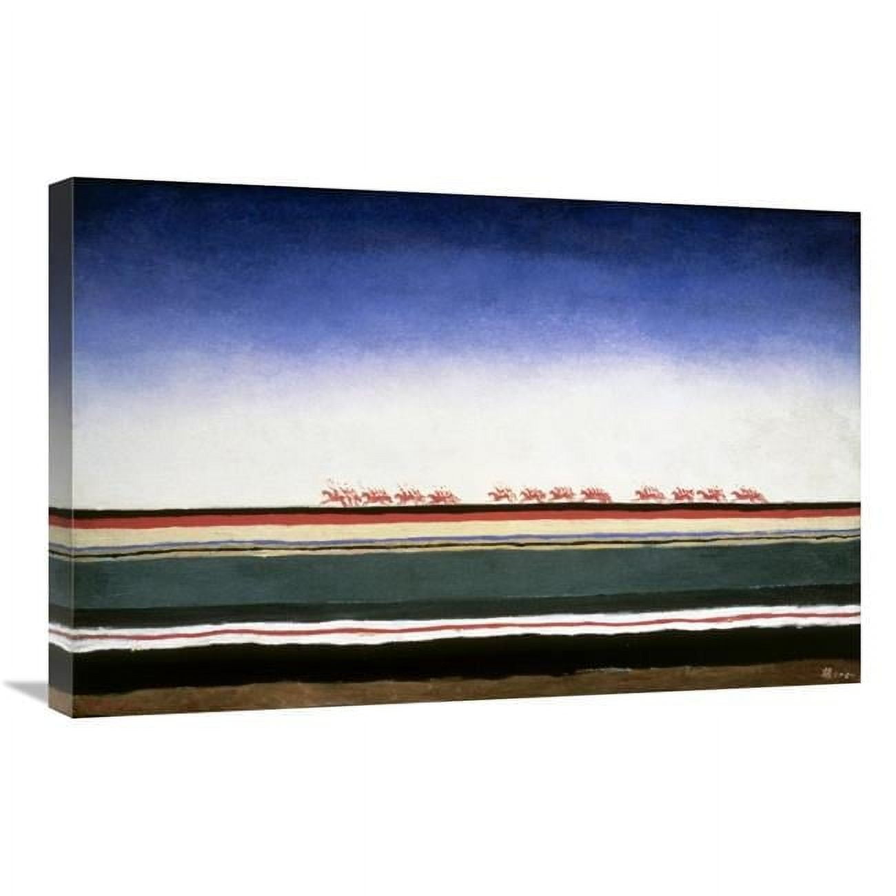 30 in. Red Cavalry Art Print - Kazimir Malevich - Walmart.com