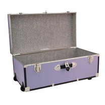 Seward Trunks 30" Trunk with Wheels and Lock in Orchid Pink - Walmart.com