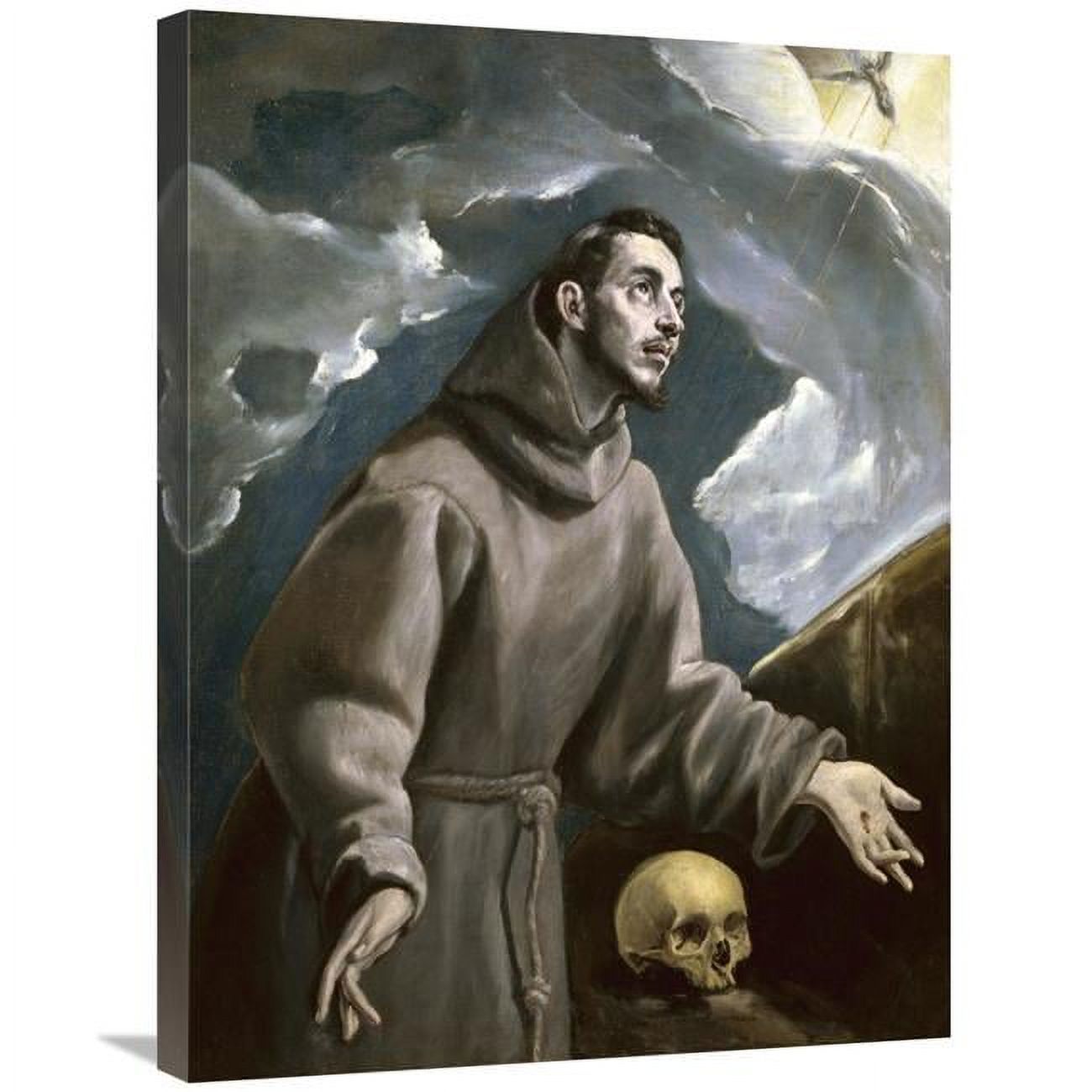 30 in. St. Francis Receiving the Stigmata Art Print - El Greco ...