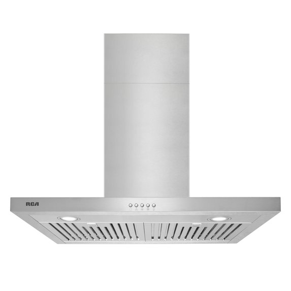 30 in. Sterling Collection 400 CFM Ducted T-Shape Wall Mount Range Hood ...