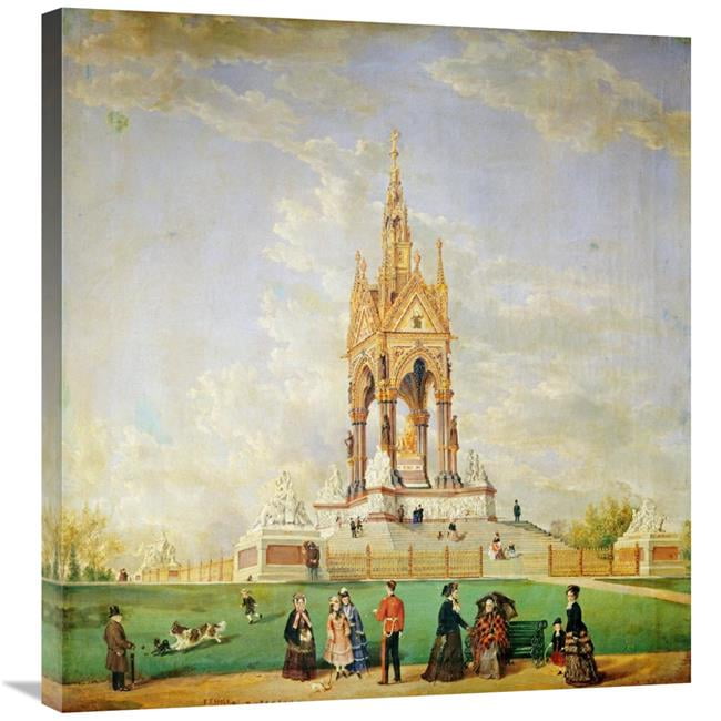 30 in. The Albert Memorial, London Art Print - Edwin Frederick Holt ...