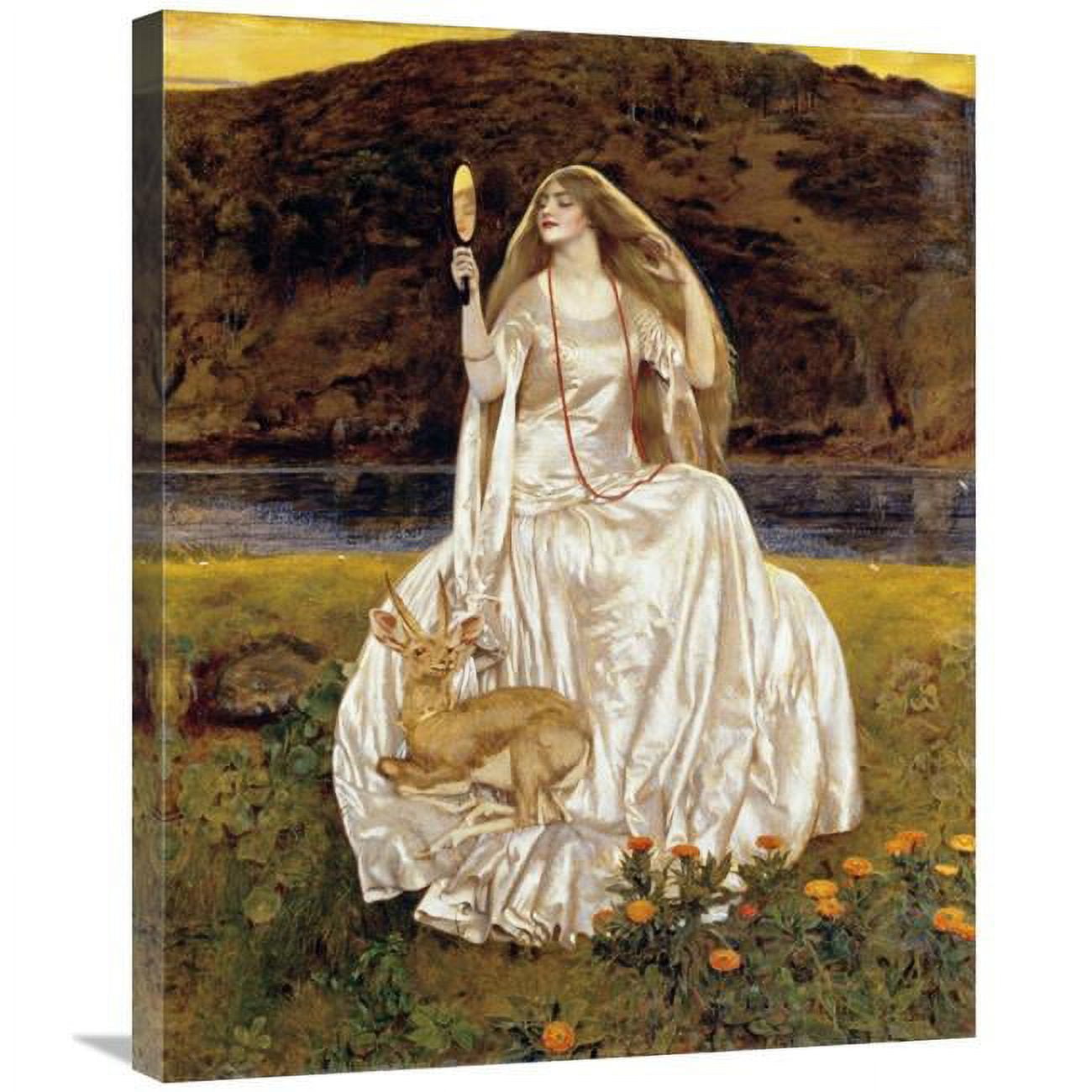 30 in. The Damsel of the Lake Art Print - Frank Cadogan Cowper ...