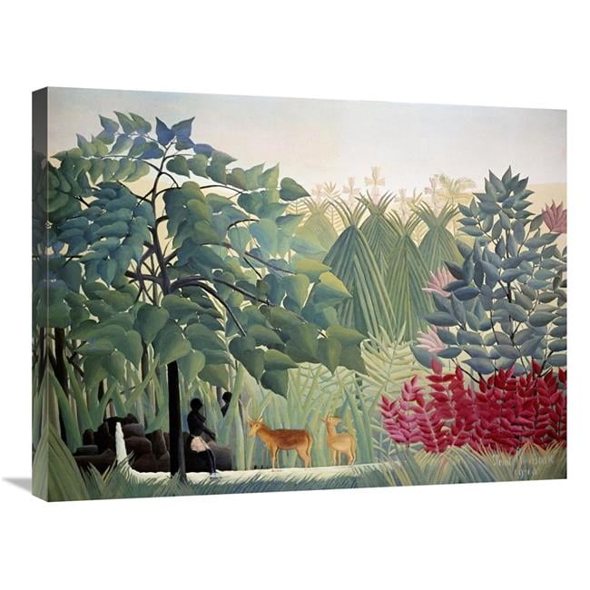 30 in. The Waterfall Art Print - Henri Rousseau - Walmart.com