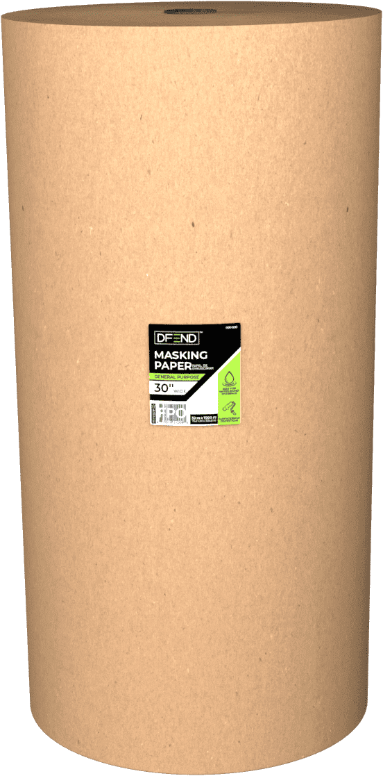 30 in x 1000 ft Kraft Masking Roll - Walmart.com