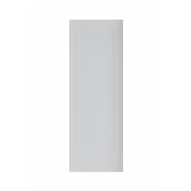 30 in. x 80 in. Single Panel Solid Core Composite Primed Smooth Texture ...