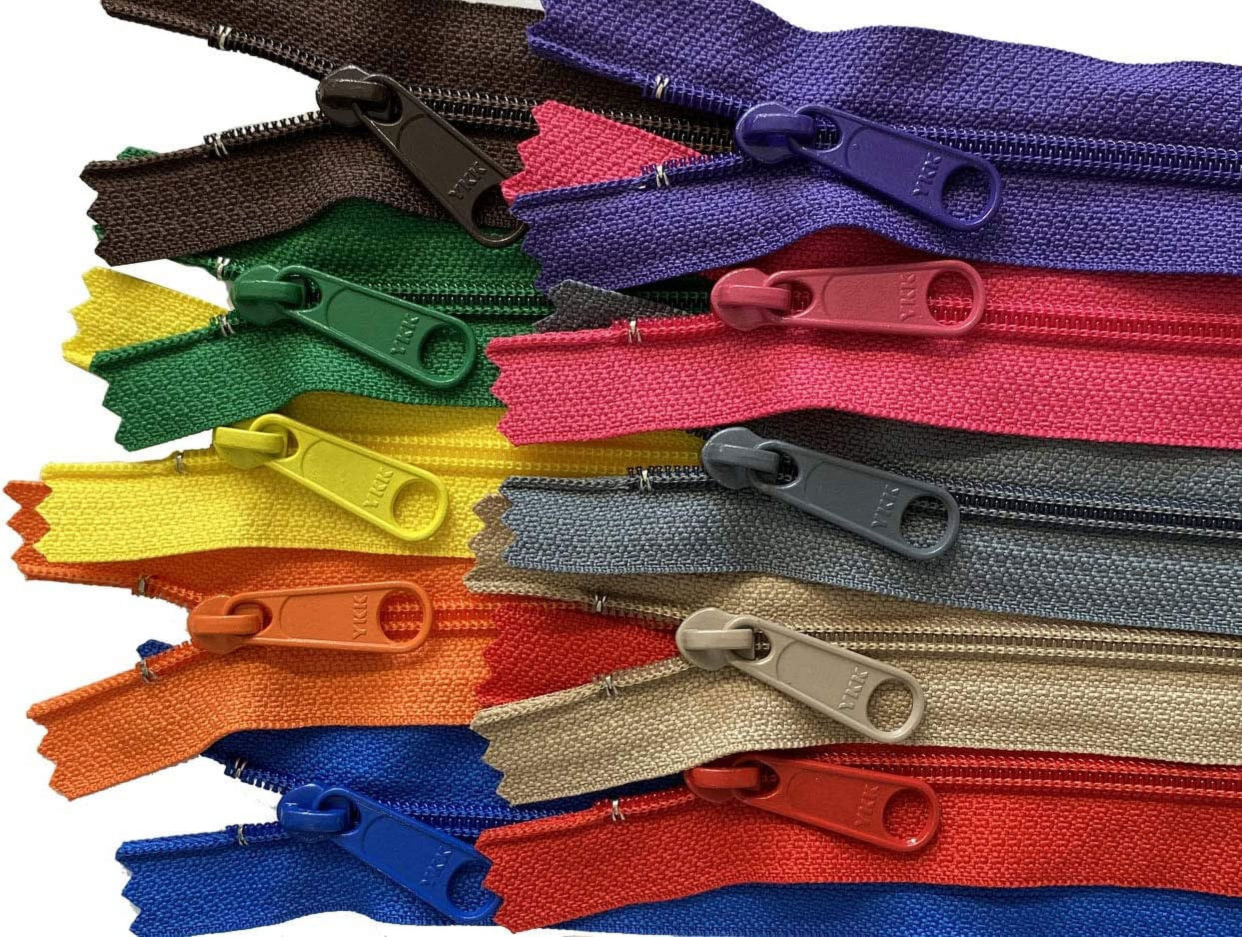 30 inch #4.5 Handbag Long Pull Zippers - Made in USA- 10 Zippers ...