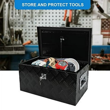 BENTISM Heavy Duty Aluminum Truck Tool Box for Pick Up Truck Bed, 30 ...