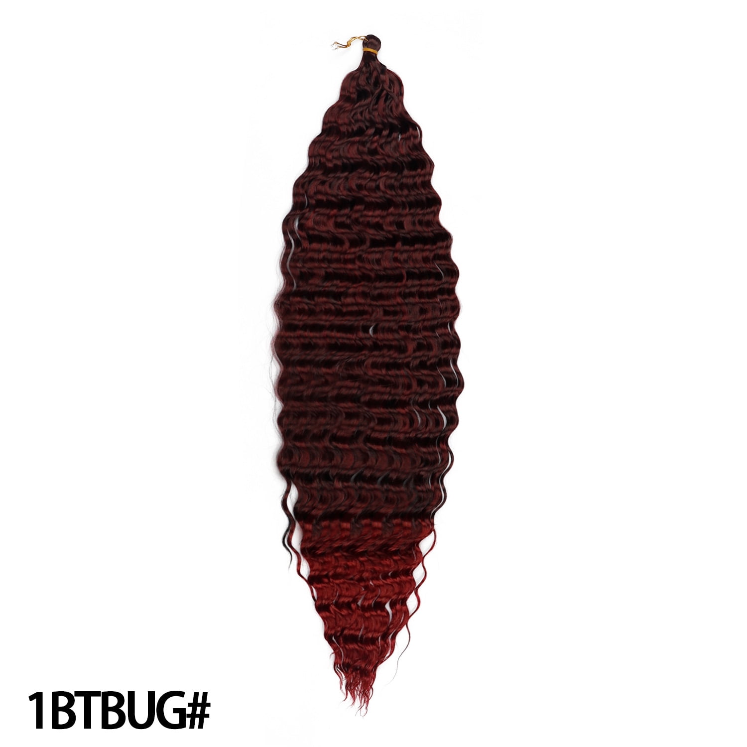 30-inch European and American Crochet Hair, Deep Wave, Long Curls ...