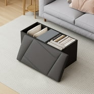Mainstays Boucle Cloud Storage Ottoman, Blush - Walmart.com